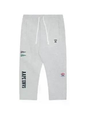 AAPE BY *A BATHING APE Logo-patch Track Pants