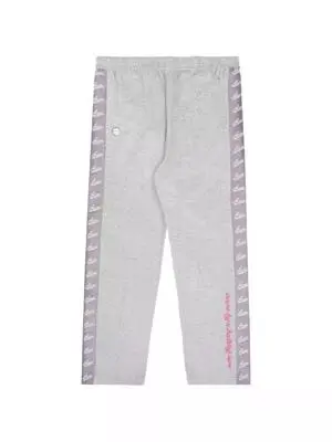 AAPE BY *A BATHING APE Logo-tape Track Pants - Grey