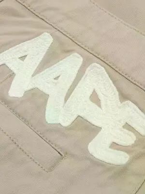 AAPE BY *A BATHING APE Embroidered Moonface Shorts