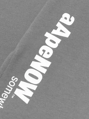 AAPE BY *A BATHING APE Half-zip Moonface T-shirt