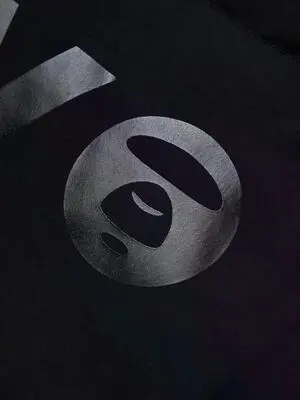 AAPE BY *A BATHING APE Moonface Patch Gilet - Black