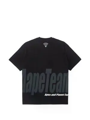 AAPE BY *A BATHING APE Graphic-printed T-shirt - Black