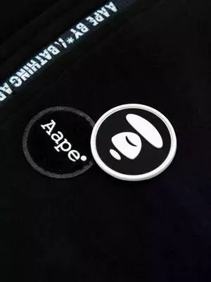 AAPE BY *A BATHING APE Moonface-printed Track Pants