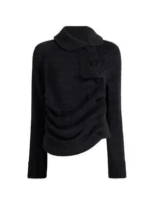 Khaite Buttoned Cardigan - Grey