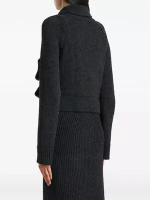 Khaite Buttoned Cardigan - Grey