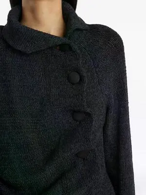 Khaite Buttoned Cardigan - Grey
