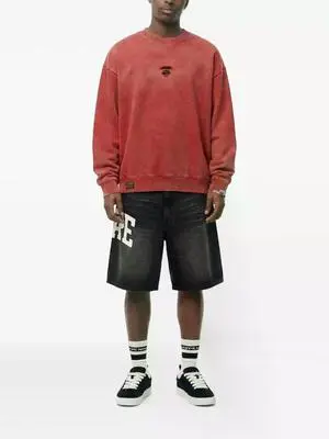 AAPE BY *A BATHING APE Logo Embroidered Sweatshirt