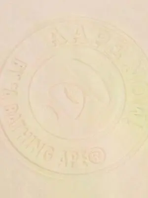 AAPE BY *A BATHING APE Moonface Embossed T-shirt