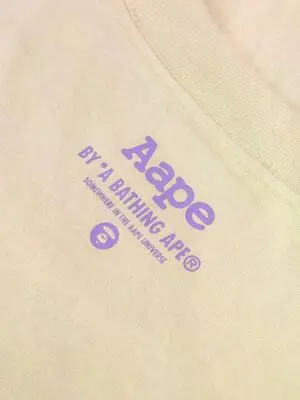 AAPE BY *A BATHING APE Moonface Embossed T-shirt