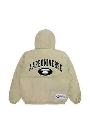 AAPE BY *A BATHING APE Hooded Jacket - Neutrals