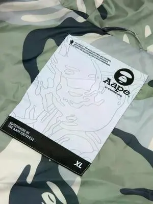 AAPE BY *A BATHING APE Hooded Jacket - Neutrals