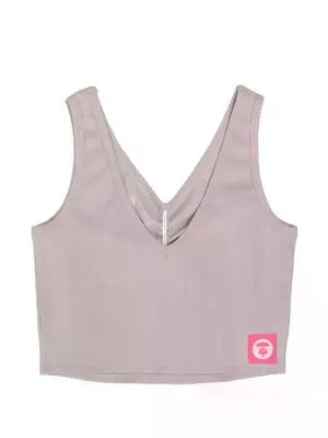 AAPE BY *A BATHING APE Moonface Embroidered Crop Top