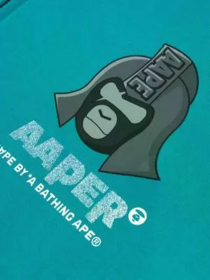 AAPE BY *A BATHING APE Printed Zip-up Hoodie