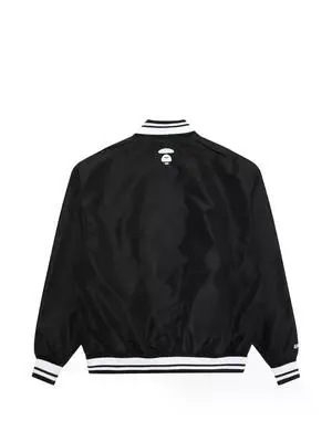 AAPE BY *A BATHING APE Moonface Reversible Bomber Jacket - Black