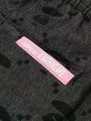 AAPE BY *A BATHING APE Moonface Patterned Shorts