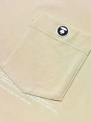 AAPE BY *A BATHING APE Logo-patch T-shirt