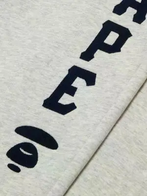 AAPE BY *A BATHING APE Logo-patch Track Pants - Grey