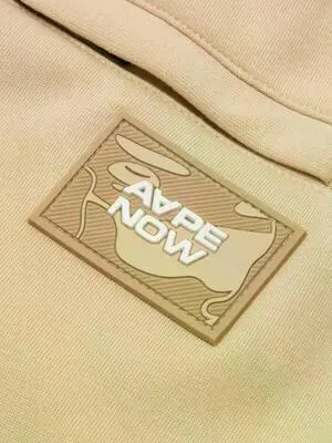 AAPE BY *A BATHING APE Logo-detail Cargo Shorts - Neutrals