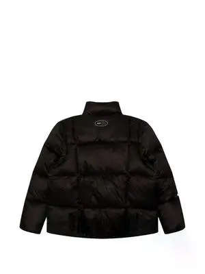 AAPE BY *A BATHING APE Moonface-patch Reversible Puffer Jacket - Brown