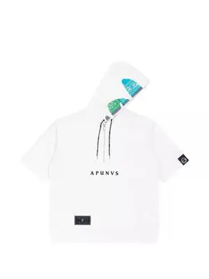 AAPE BY *A BATHING APE Half-zip Hoodie - White