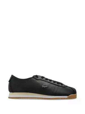 Lacoste Leather Low-top Sneakers - Black