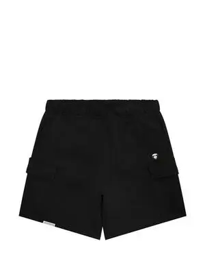 AAPE BY *A BATHING APE Moonface Logo Cargo Shorts