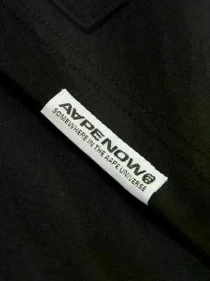 AAPE BY *A BATHING APE Moonface Logo Cargo Shorts