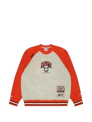 AAPE BY *A BATHING APE Moonface Patch-embellishments Sweatshirt