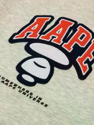 AAPE BY *A BATHING APE Moonface Patch-embellishments Sweatshirt