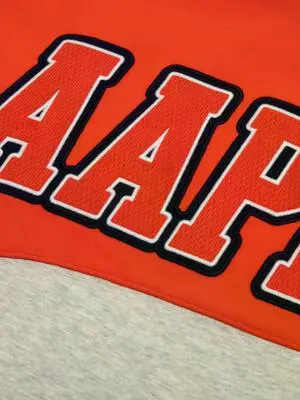 AAPE BY *A BATHING APE Moonface Patch-embellishments Sweatshirt