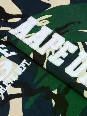 AAPE BY *A BATHING APE Moonface Camouflage Track Pants - Green