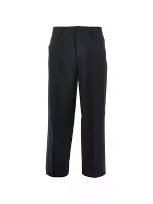 Emporio Armani Pleated Trousers - Blue