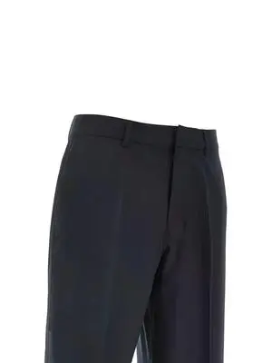 Emporio Armani Pleated Trousers - Blue