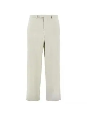 Emporio Armani Belt-loop Trousers - Neutrals
