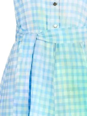 Liu Jo Gingham Checks Shirt Dress