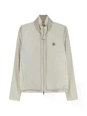 Moncler Zip-up Jacket - Neutrals