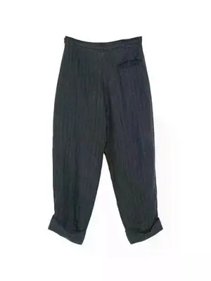 RICORRROBE Striped Linen Trousers