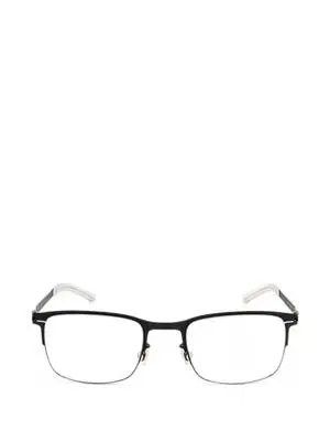 Mykita Fort Rectangular-frame Eyeglasses - Black