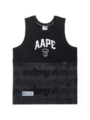 AAPE BY *A BATHING APE Moonface Panelled Tank Top