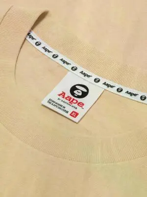 AAPE BY *A BATHING APE Logo-print Crew-neck T-shirt