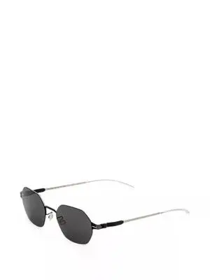 Mykita Mykita Geometric-Frame Sunglasses Silver