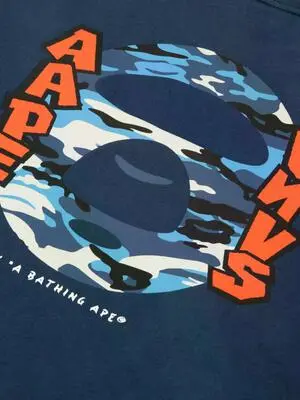 AAPE BY *A BATHING APE Moonface Graphic T-shirt