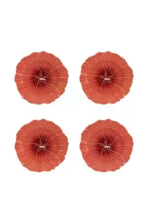 BORDALLO PINHEIRO Maria Flor Dessert Plate - Orange