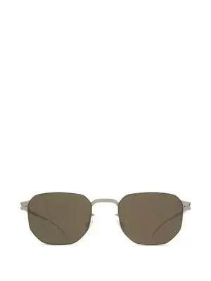 Mykita Bijan Geometric Sunglasses - Silver