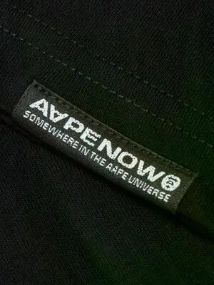 AAPE BY *A BATHING APE Aapenow Spades Logo T-shirt - Black