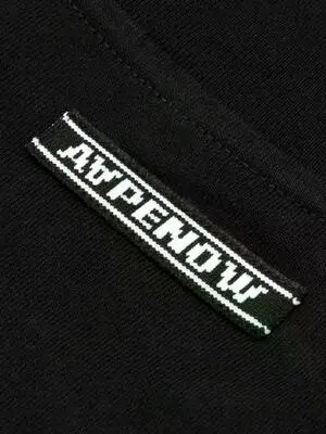 AAPE BY *A BATHING APE Moonface-patch T-shirt - Black