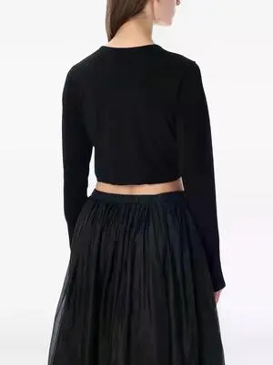 THE GARMENT Madison Twisted Top - Black