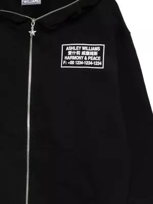 Ashley Williams Harmony & Peace Full-zip Hoodie