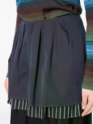 Kolor Pleated Palazzo Pants - Blue