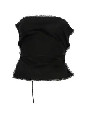 Msgm Lace Up Blouses